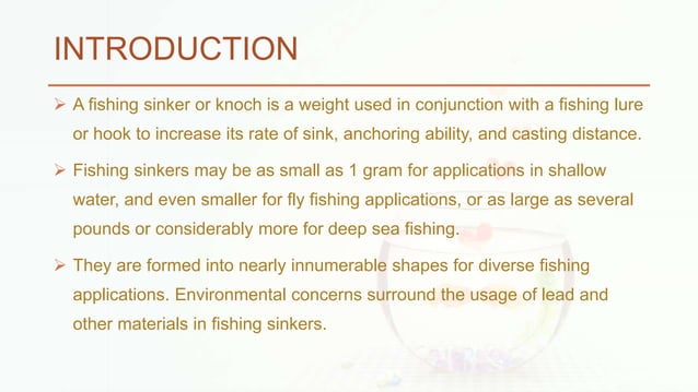 Fishing sinker mani | PPTX