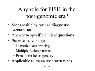 Application of FISH in hematologic malignancies | PPT