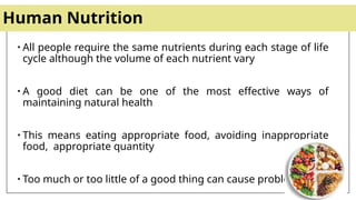 Role of Fish in Human Nutrition- Nutritional Importance | PPTX