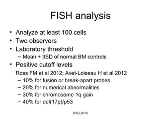 FISH IN MYELOMA | PPT