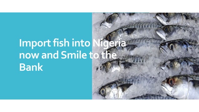 Import fish into Nigeria now and Smile to the Bank | PPT