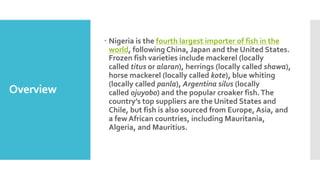 Import fish into Nigeria now and Smile to the Bank | PDF | Fishing ...