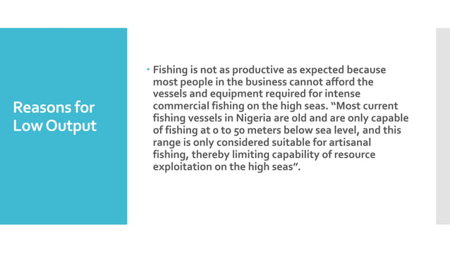 Import fish into Nigeria now and Smile to the Bank | PPT