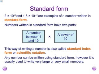 Fishlock Lesson One Standard Form | PPT
