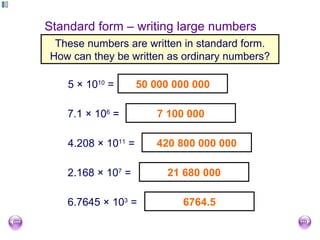 Fishlock Lesson One Standard Form | PPT