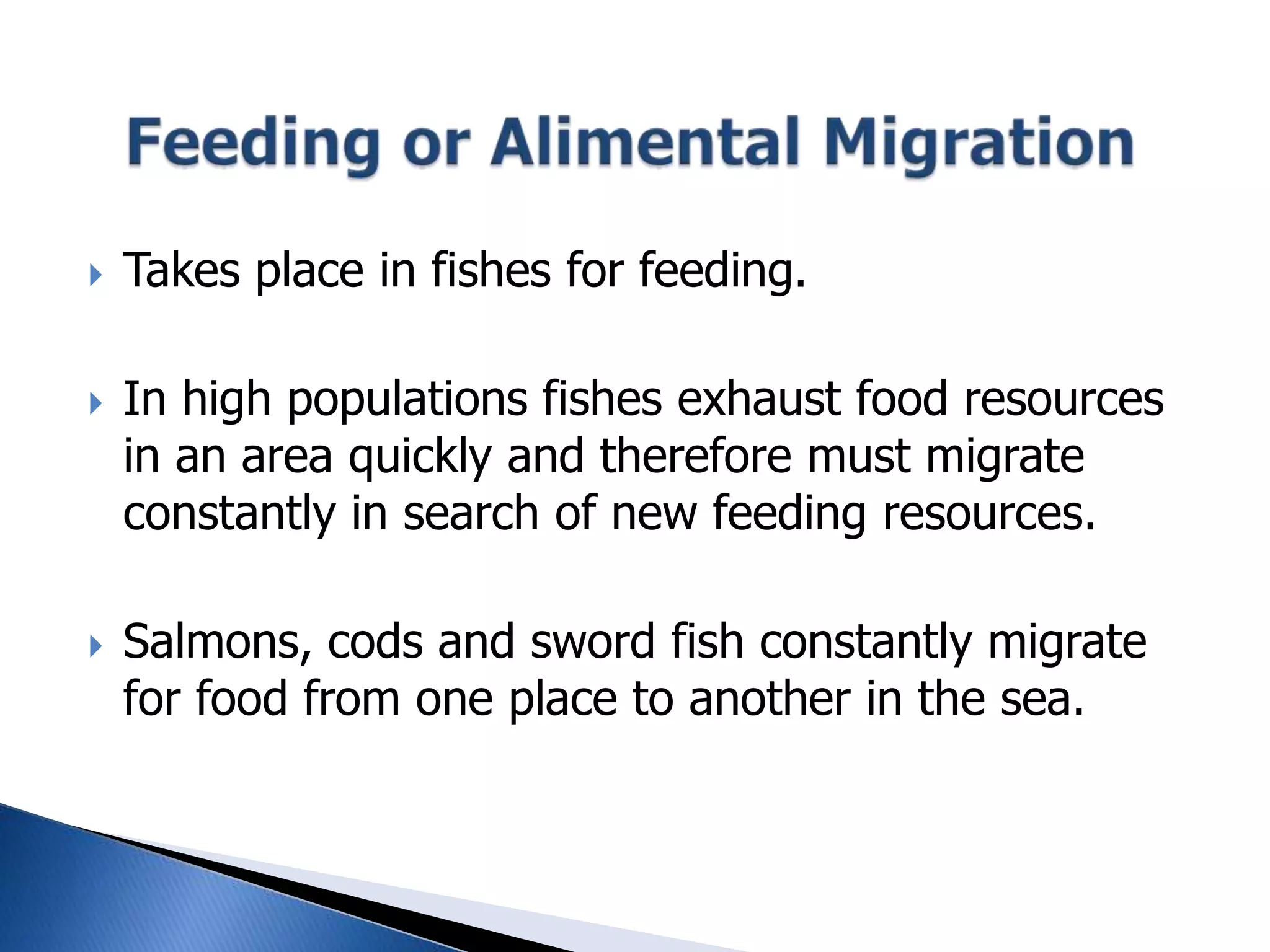 Fish migration | PPTX