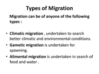 Fish Migration | PPTX