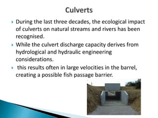 Fish migration and different types of fish passes | PPTX