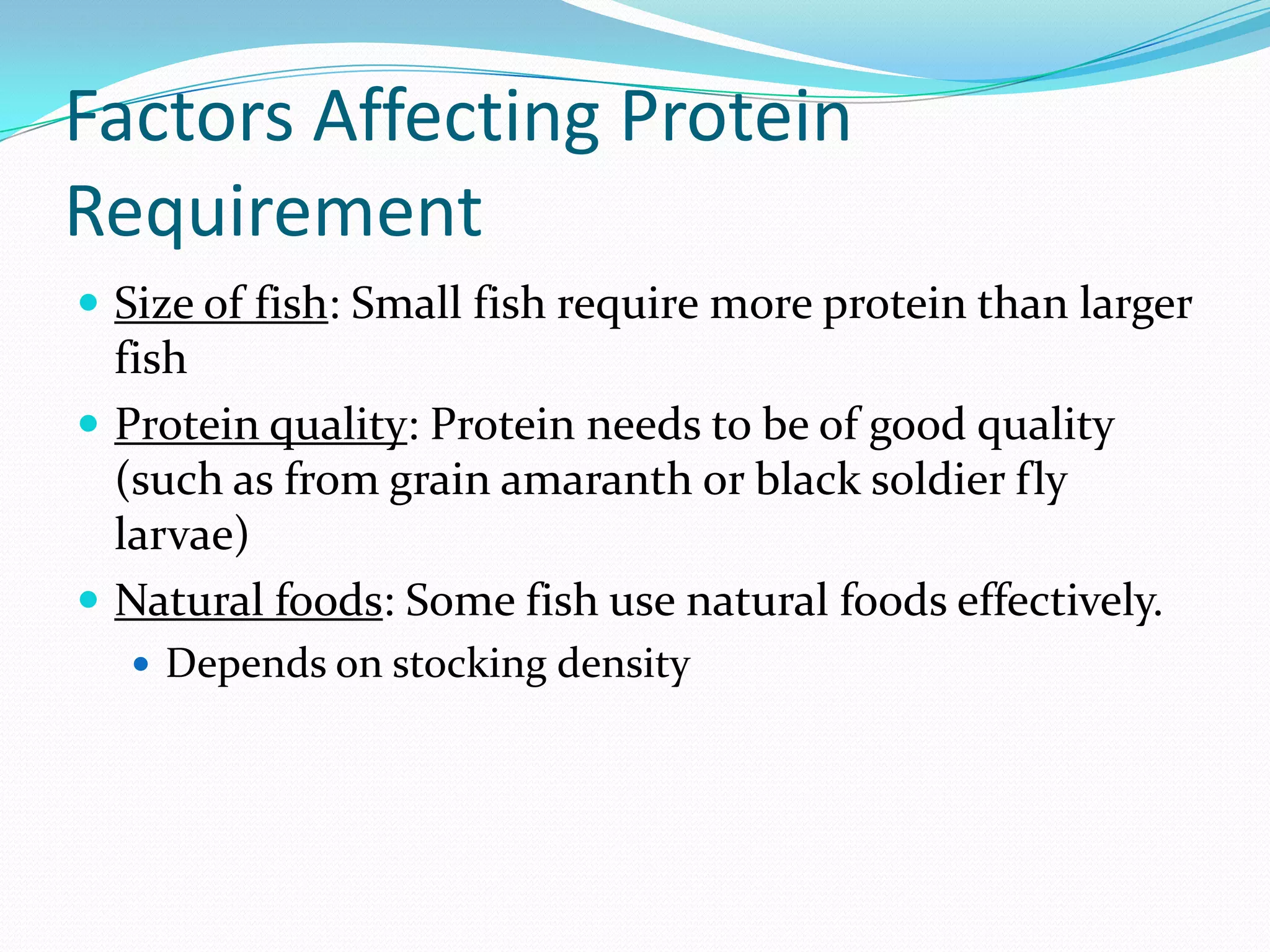 Fish nutrition | PPTX