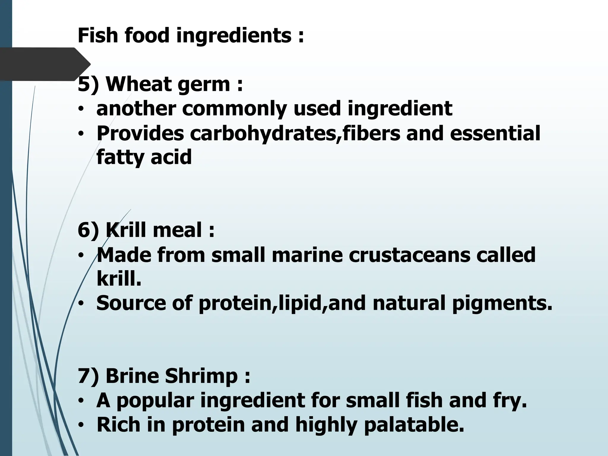 Fish nutrition, Fish feed ingredients and diseases.pptx