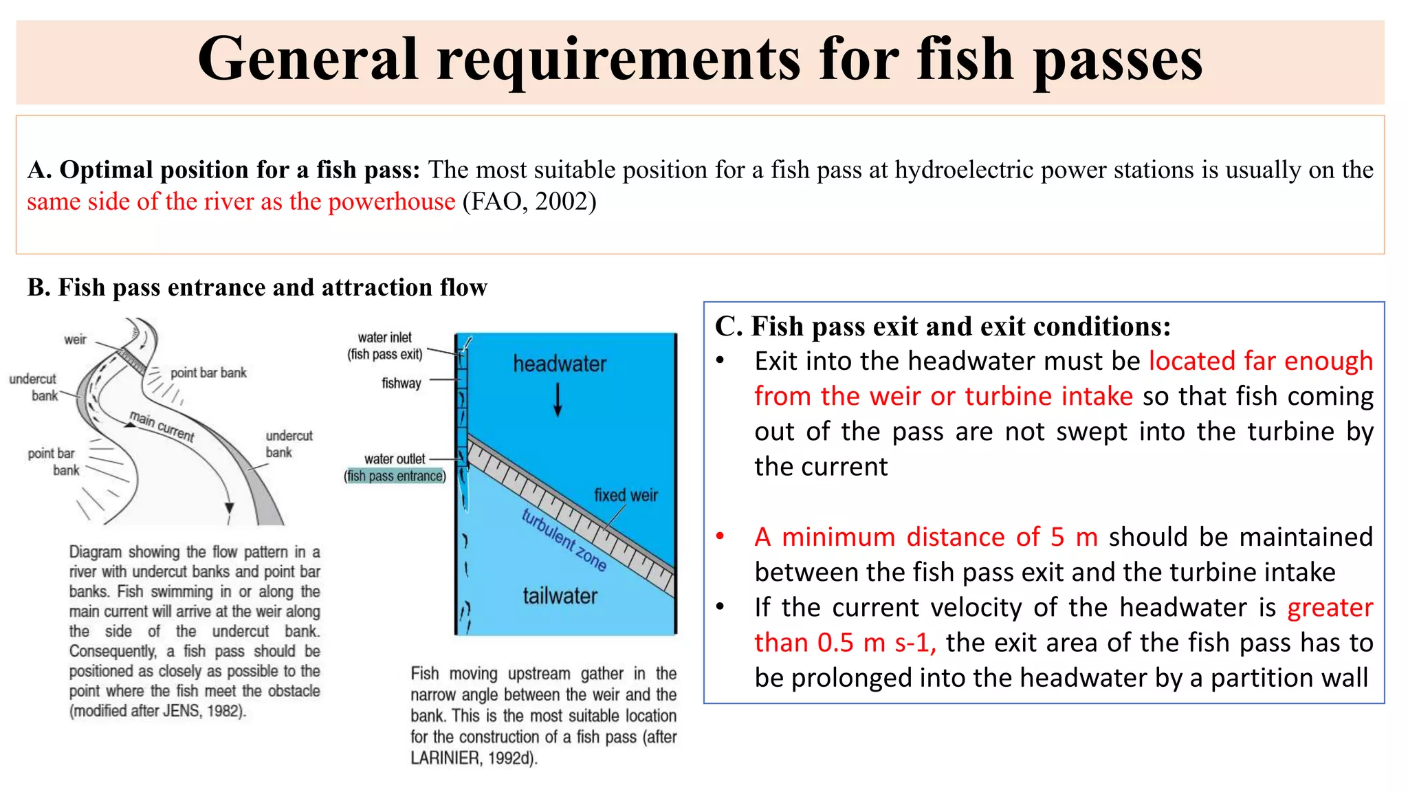 Environmental flow & Fish passes | PPTX