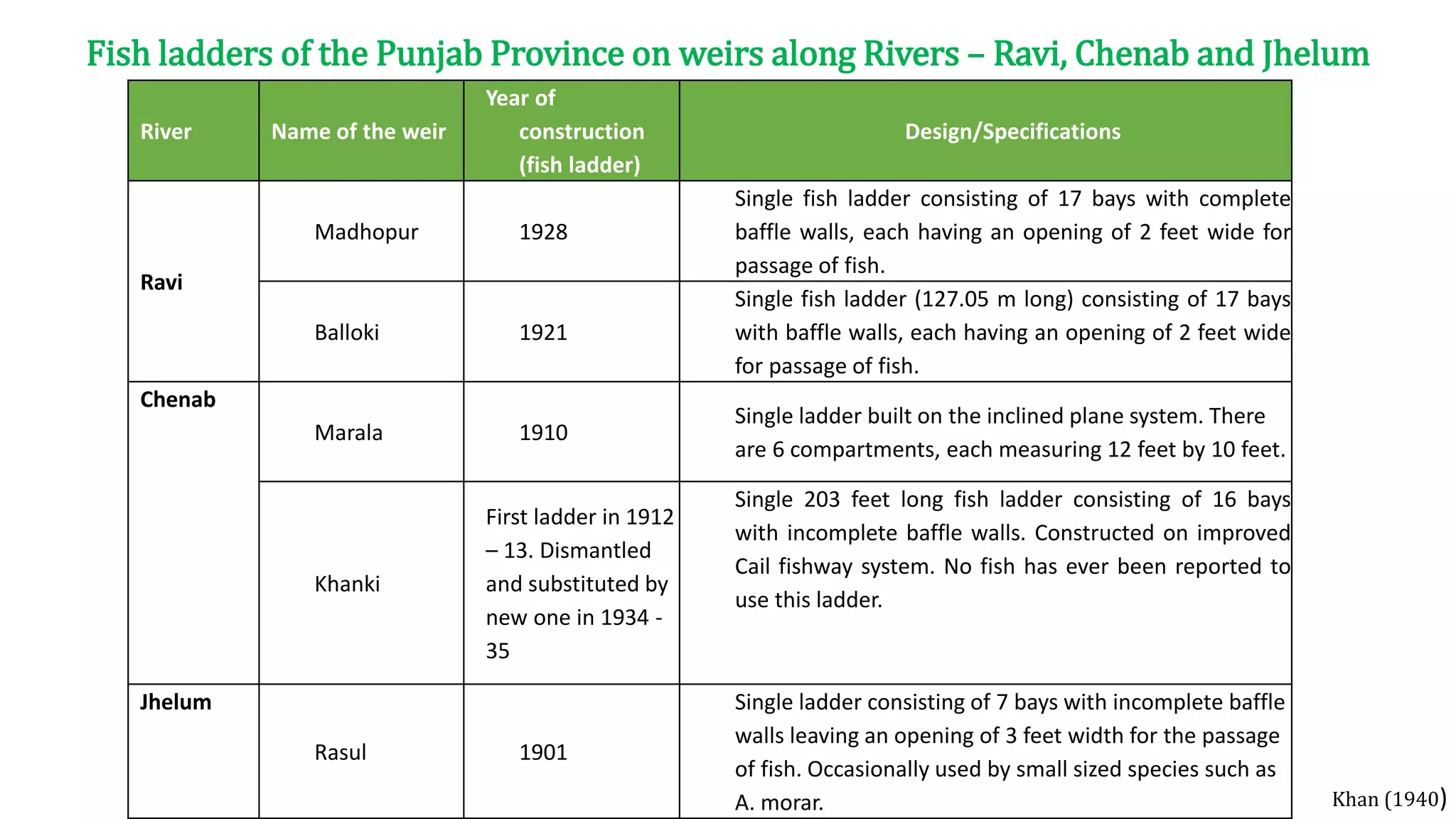 Environmental flow & Fish passes | PPTX