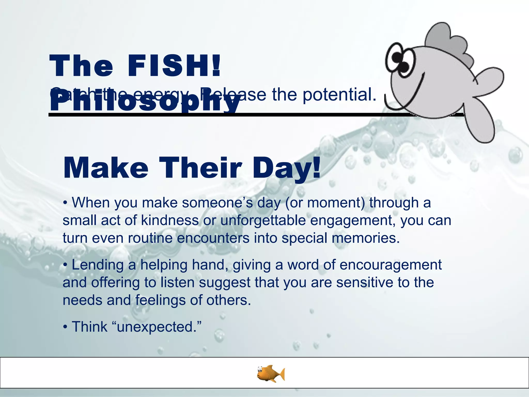 Fish philosophy! | PPT