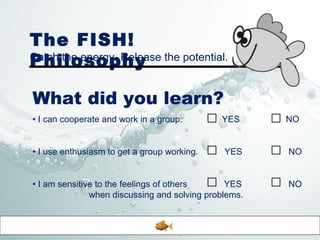 Fish philosophy! | PPT