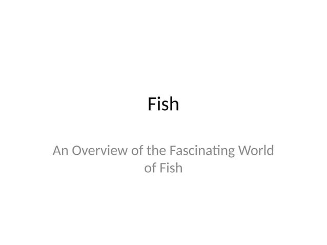 fish_presentation and classification.pptx