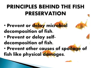 Fish processing | PPTX