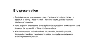 Fish processing and preservation technologies | PPTX