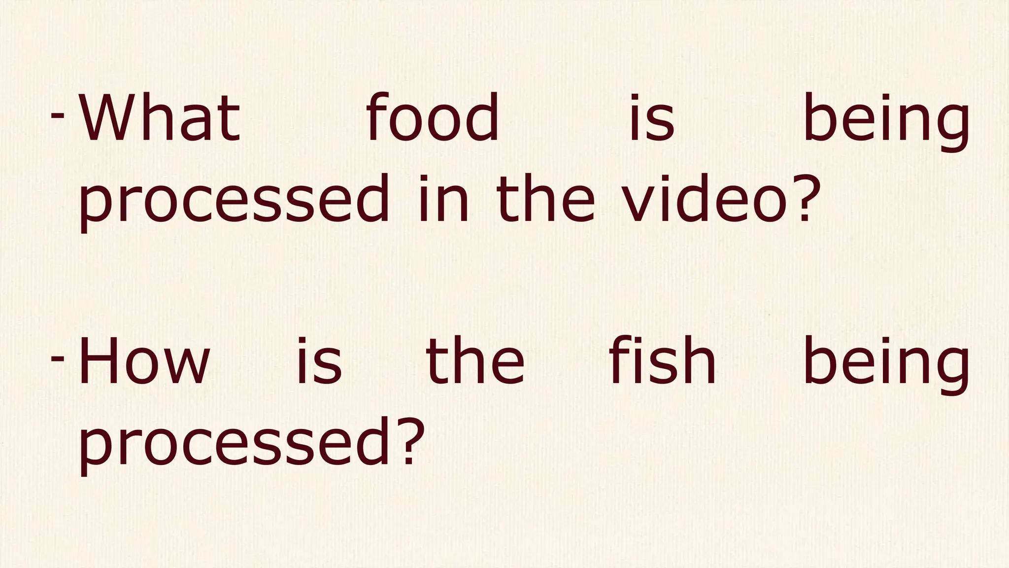 Fish Processing Activities.pptx....................... | PPTX