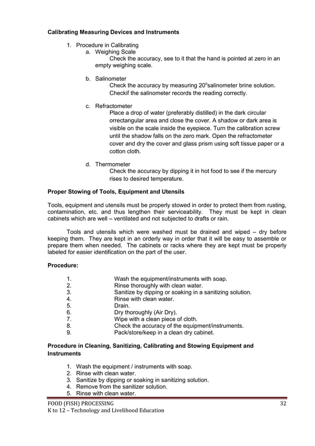 Fish processing lm | PDF