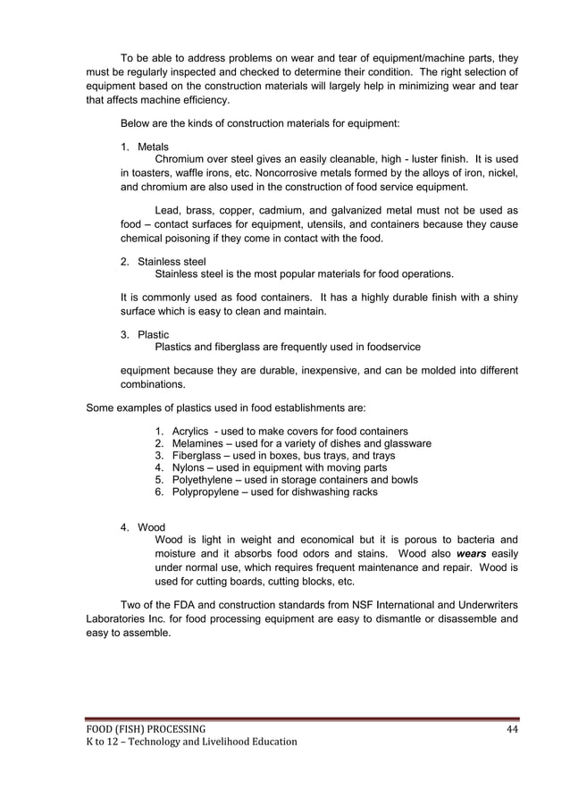 Fish processing lm | PDF