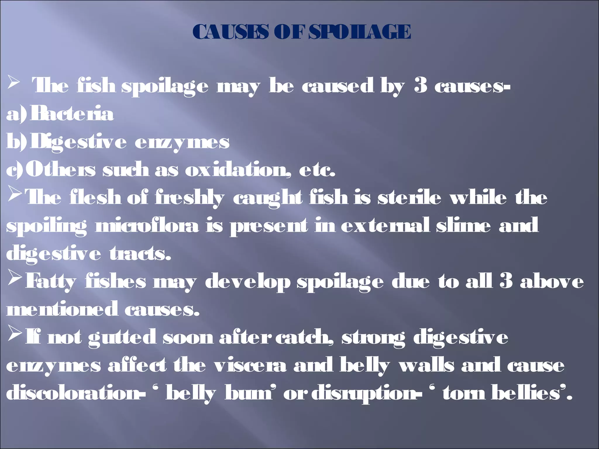 Fish processing ppt | PPT