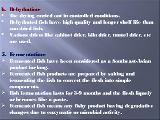 Fish processing ppt | PPT