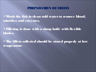 Fish processing ppt | PPT