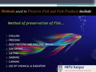 Quality and safety of frozen fish products | PPTX