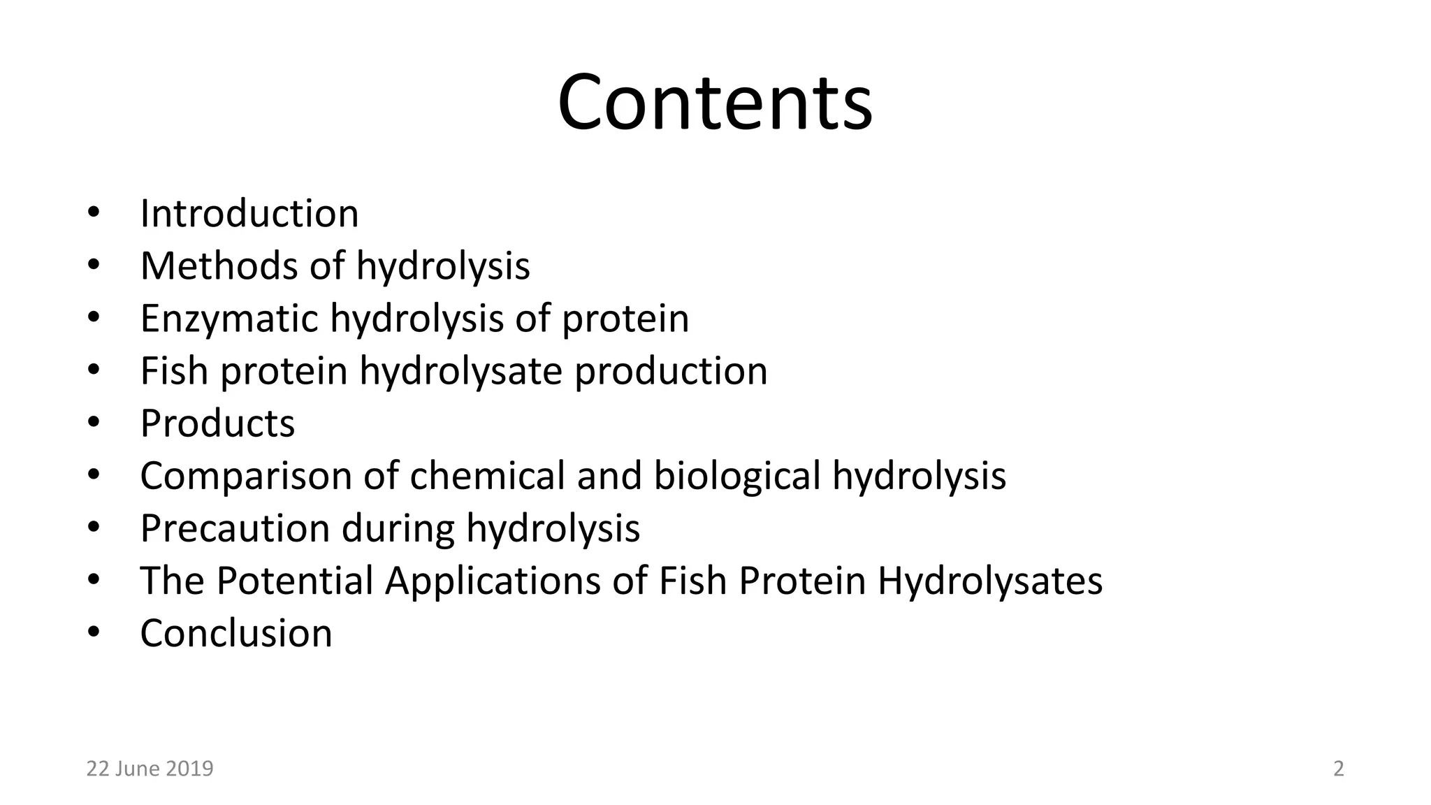 Fish protein hydrolysate | PPTX