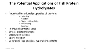 Fish protein hydrolysate | PPTX