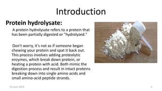 Fish protein hydrolysate | PPTX