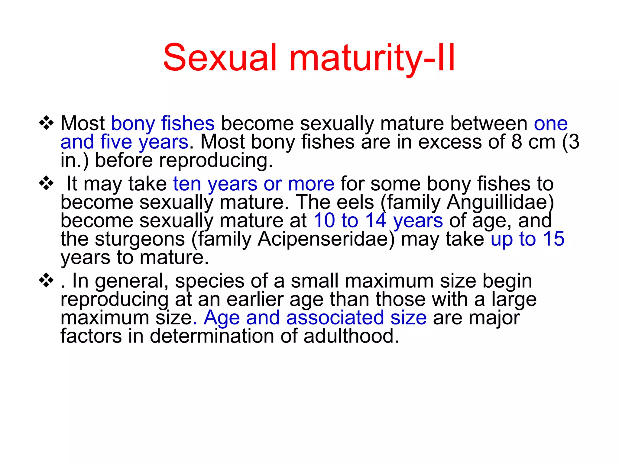 Fish reproduction | PPT