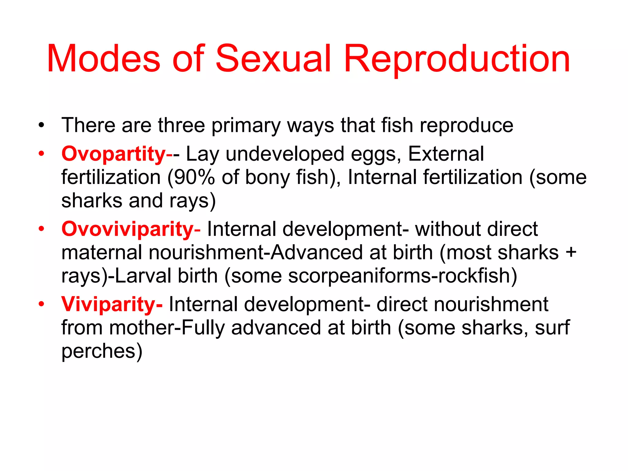 Fish reproduction | PPT