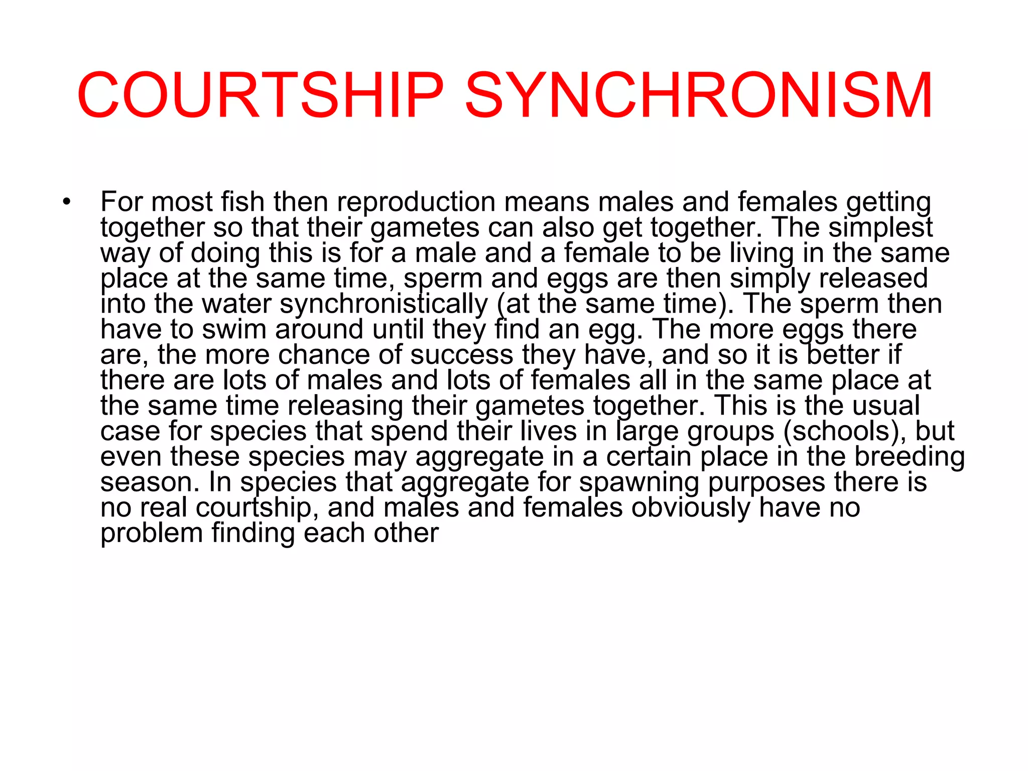 Fish reproduction | PPT