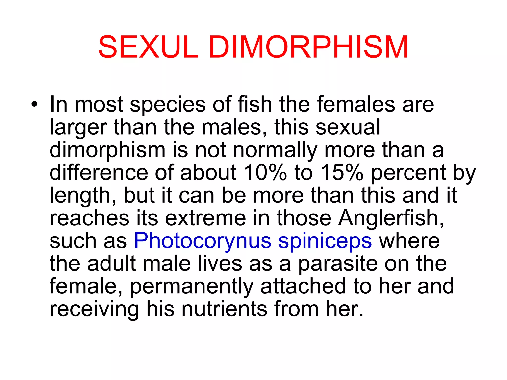 Fish Reproduction PPT Fish Reproduction PPT