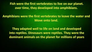 UNIT 5. NATURAL SCIENCE: REPTILES, AMPHIBIANS AND FISH | PPTX