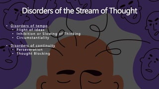 FISH's DISORDERS OF THOUGHT AND SPEECH.pptx