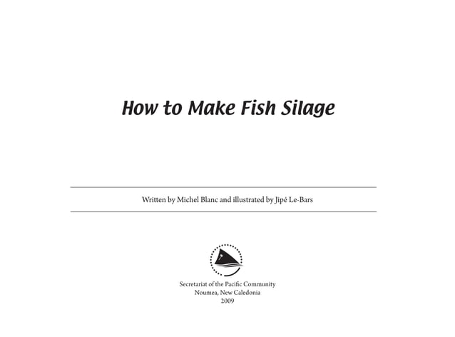 Fish silage | PDF