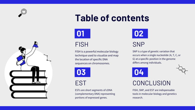 FISH, SNP and EST.pptx