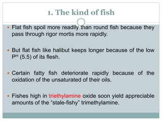 Microbial spoilage of Fish & sea products | PPTX