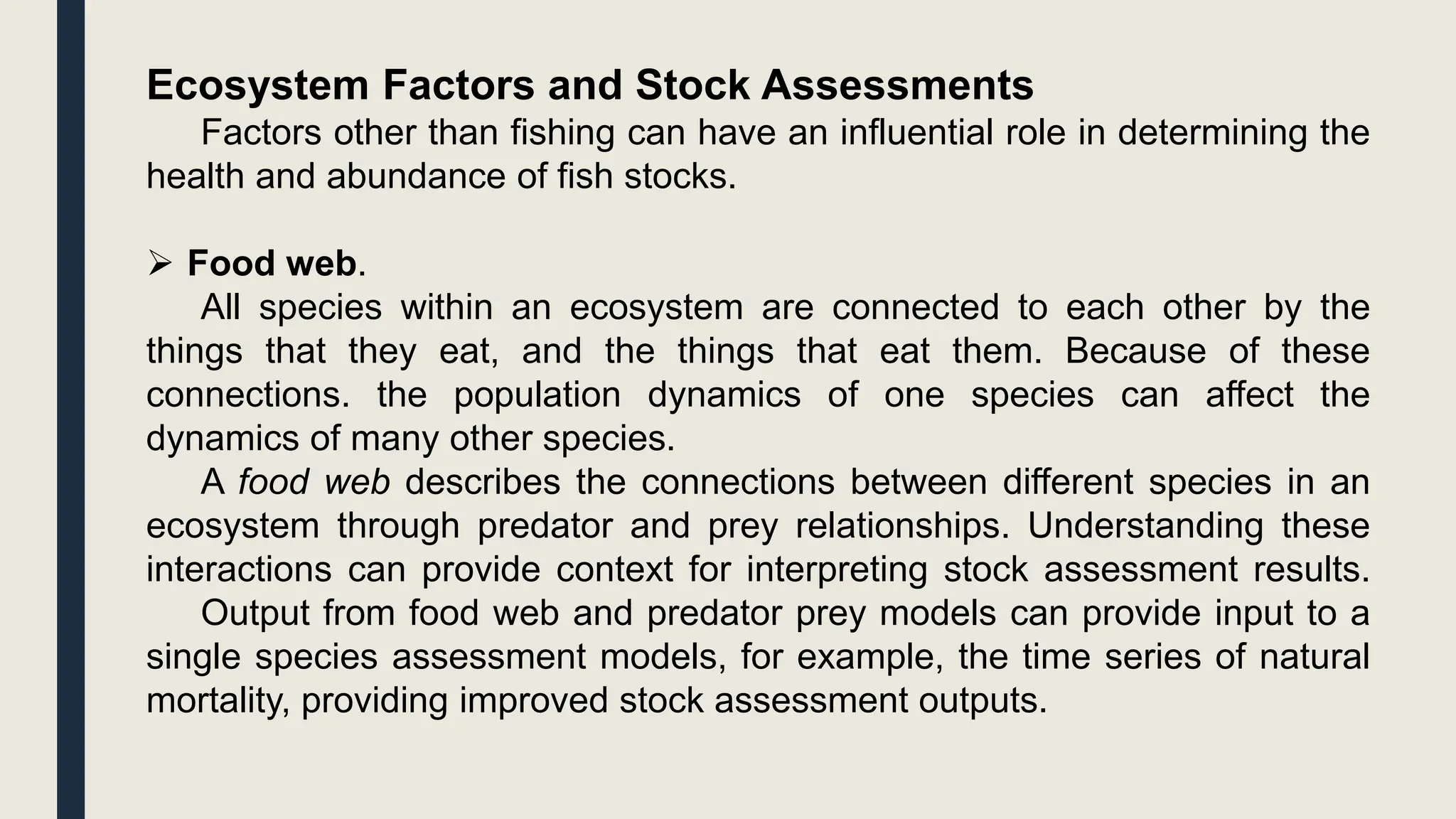 Fish Stock Assessment in the Philippines. Chapter 1 | PPTX