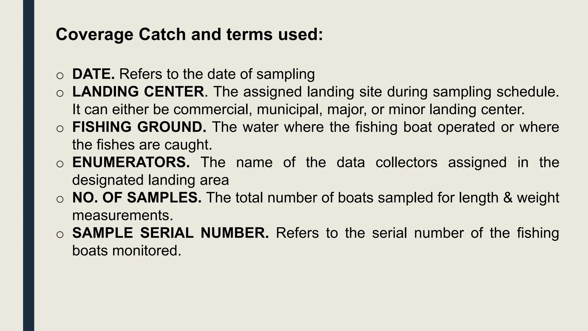 Fish Stock Assessment in the Philippines. Chapter 1 | PPTX