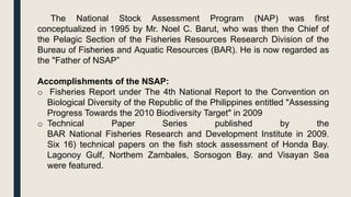 Fish Stock Assessment in the Philippines. Chapter 1 | PPTX