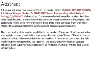 Fish market survey report (praticals).pptx