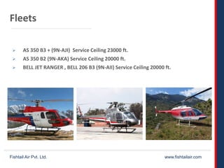 Fishtail Air Company Profile | PPTX