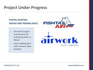 Fishtail Air Company Profile | PPTX