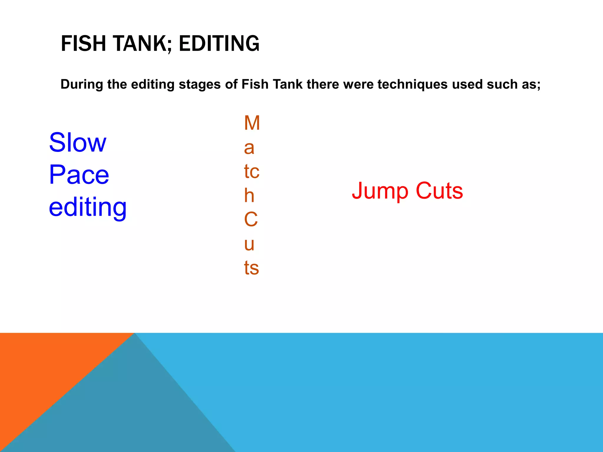 Fish tank analysis | PPTX