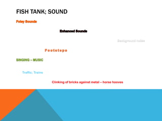 Fish tank analysis | PPTX