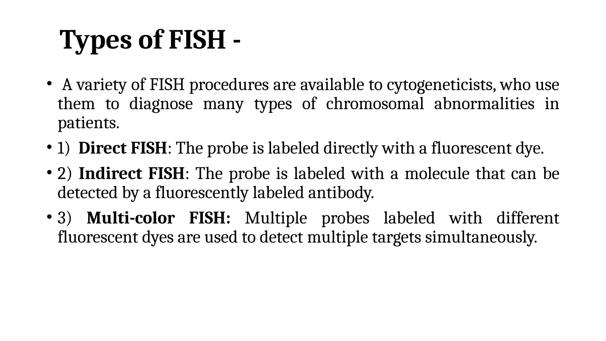 FISH presentation from hngu university (department of life science) | PPTX