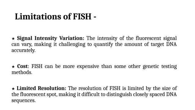 FISH presentation from hngu university (department of life science) | PPTX